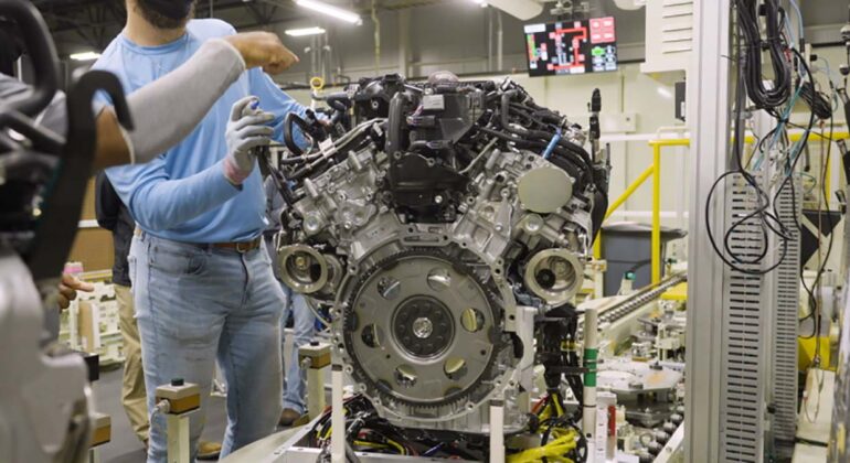 Toyota Alabama’s V6 hybrid i-FORCE MAX engine gets new gig with 2023 ...