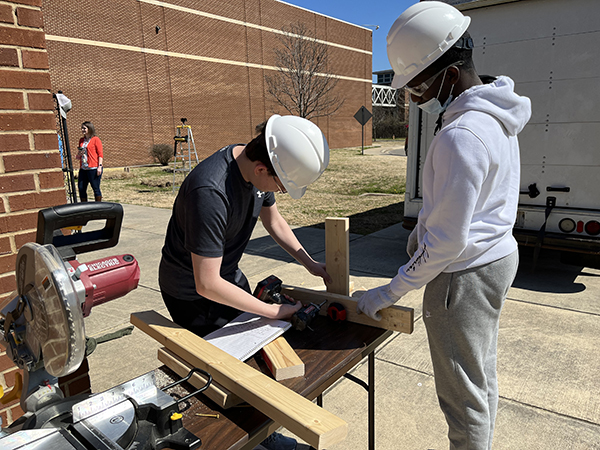 New Century Technology HS students partner with Habitat for Humanity on ...