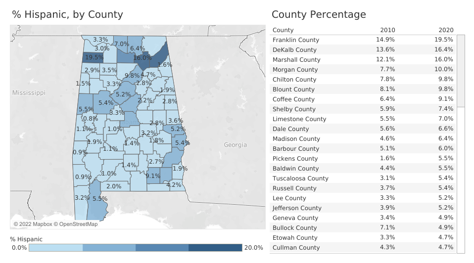 Census report shows diverse population for North Alabama - 256 Today