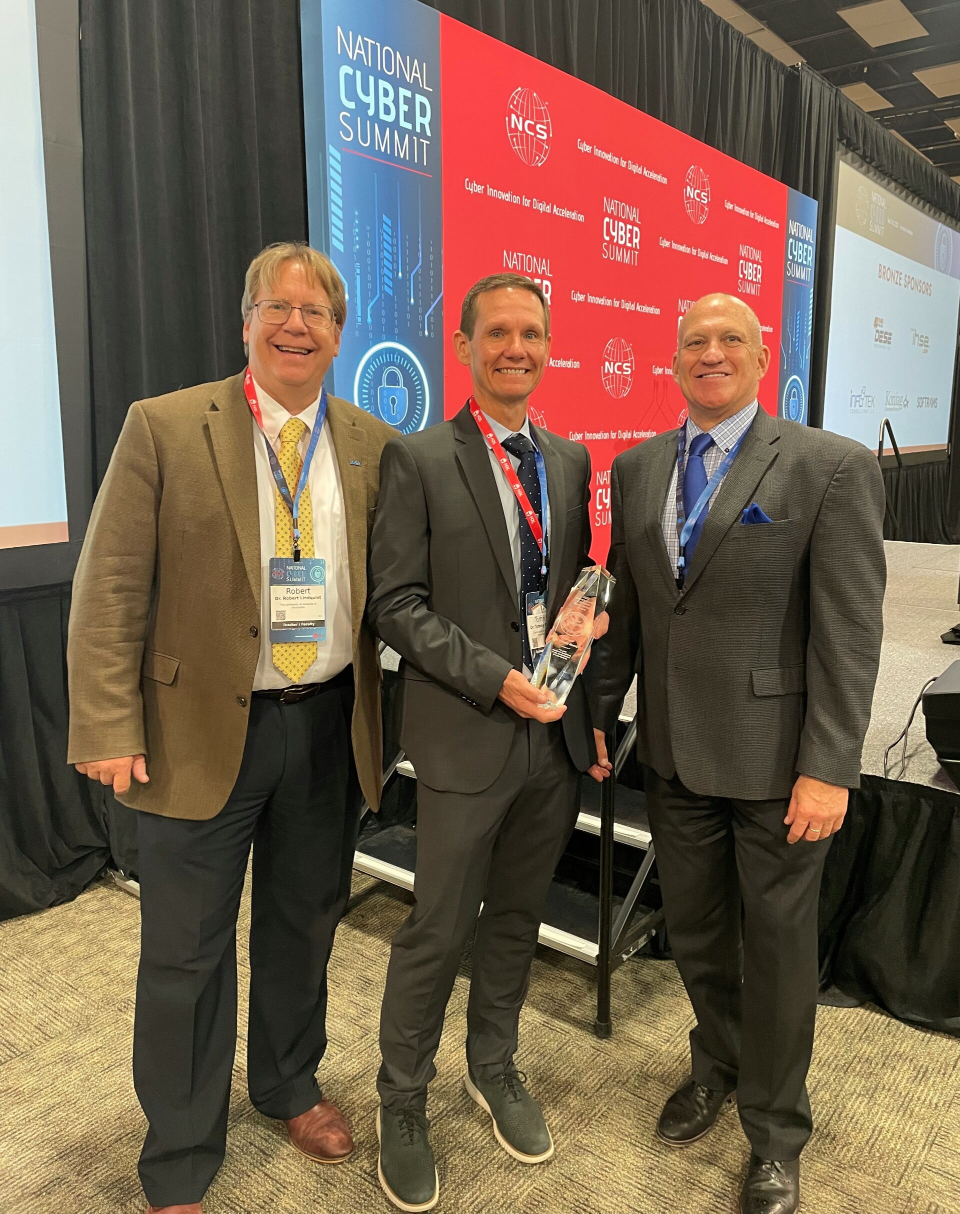 UAH researchers honored at National Cyber Summit - 256 Today