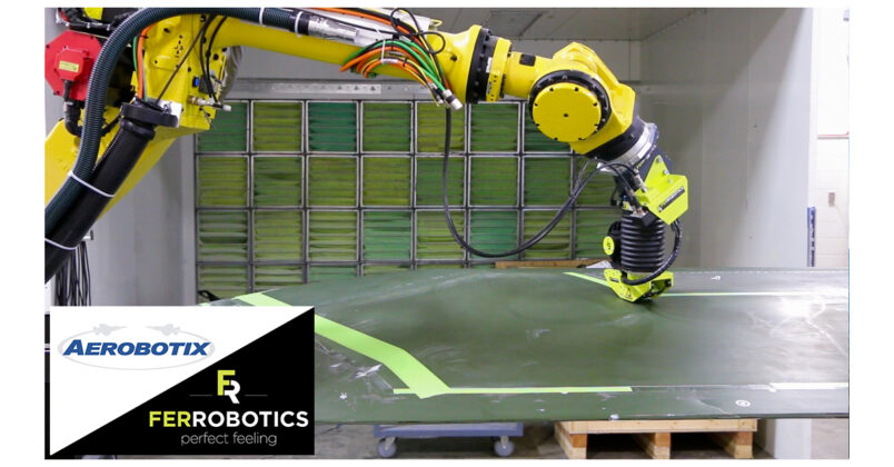 Aerobotix, FerRobotics introduce robotic masking tape tool - 256 Today