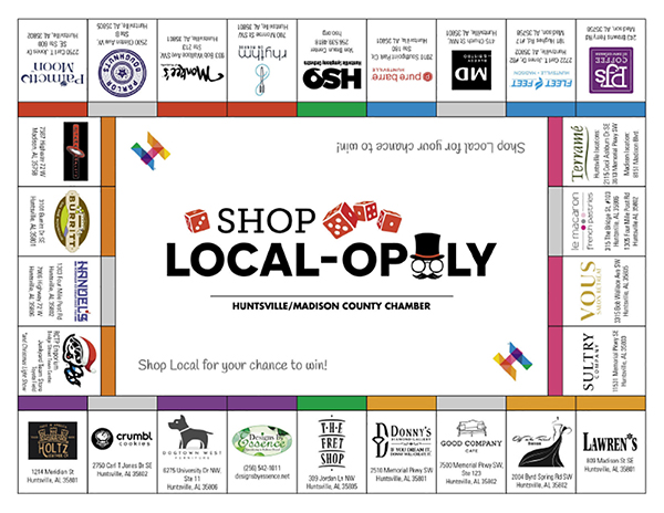 Take a chance: Play Shop Local-opoly to help local businesses - 256 Today