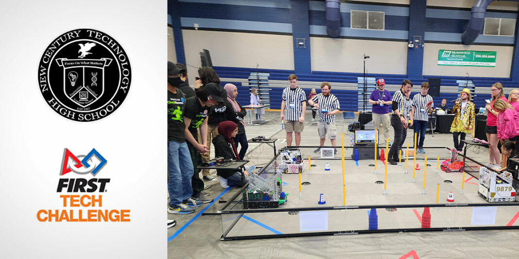 New Century High School hosts Robotic Championship - 256 Today