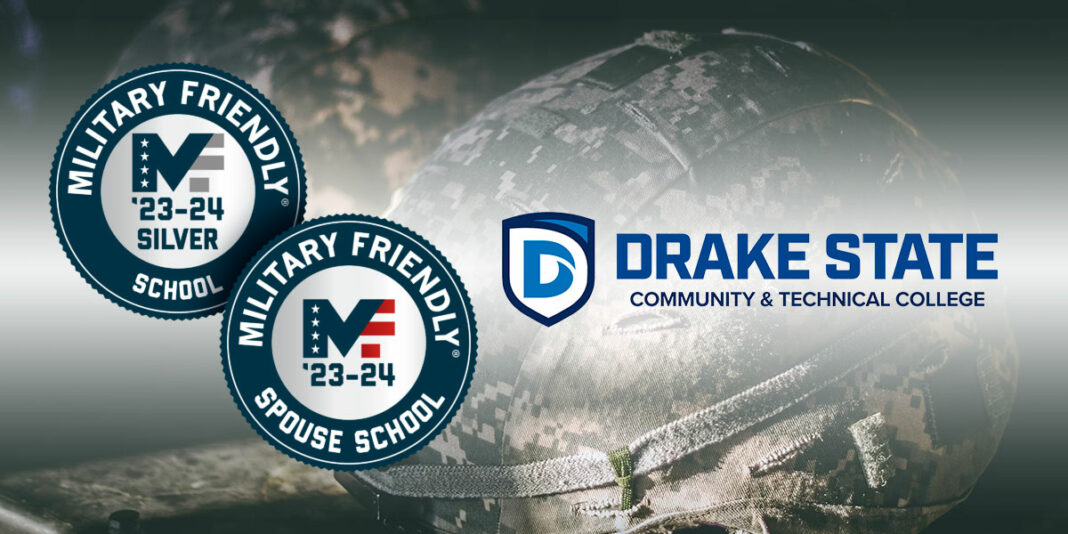 Drake State saluted as Military Friendly School - 256 Today