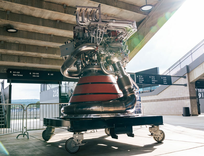 All systems are go for 'The Joe' to display rocket engine - 256 Today