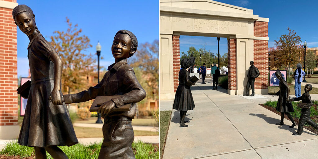 Ceremony celebrates latest additions to William Hooper Councill Park ...