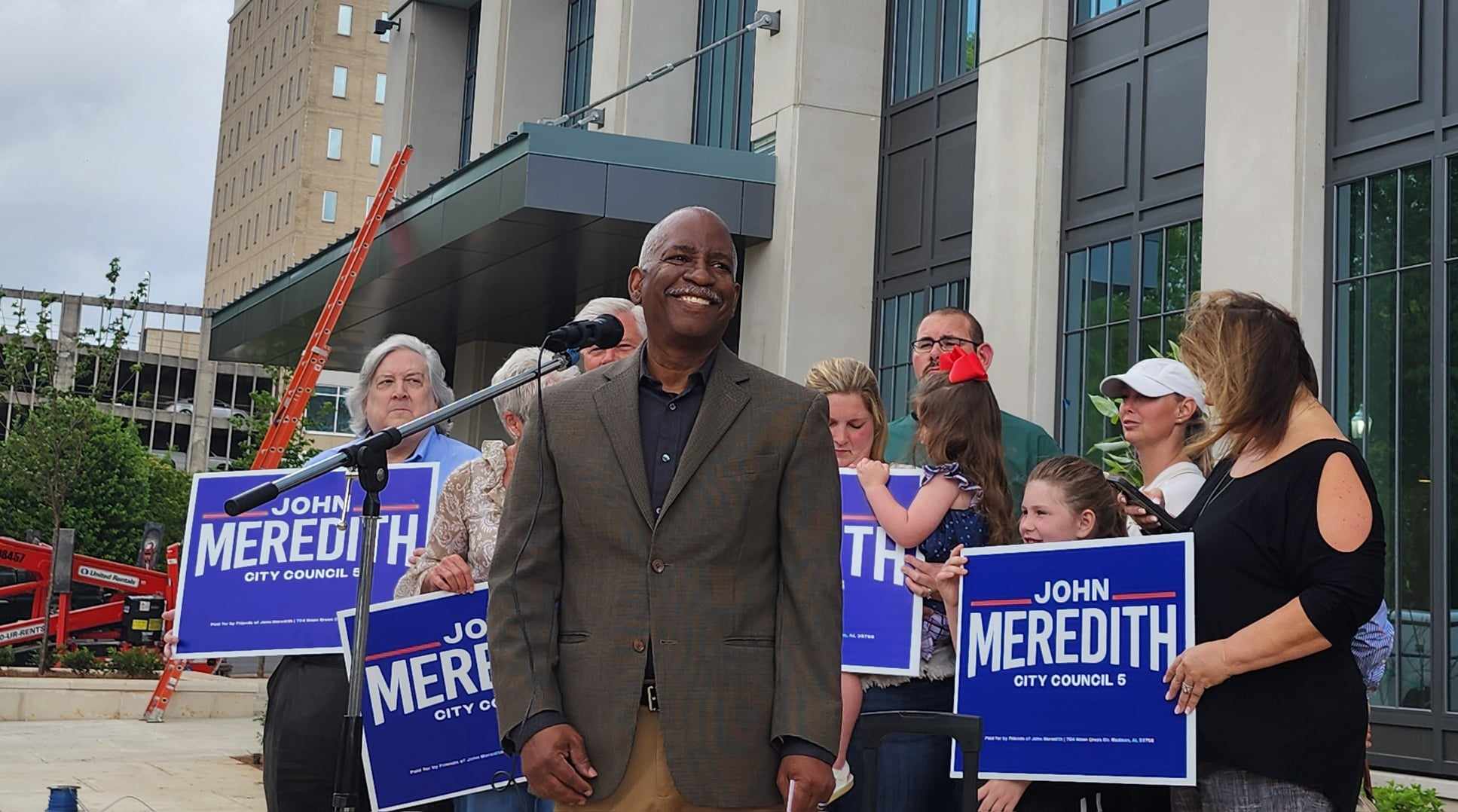 ‘Running on a record of success,’ Meredith kicks off reelection campaign