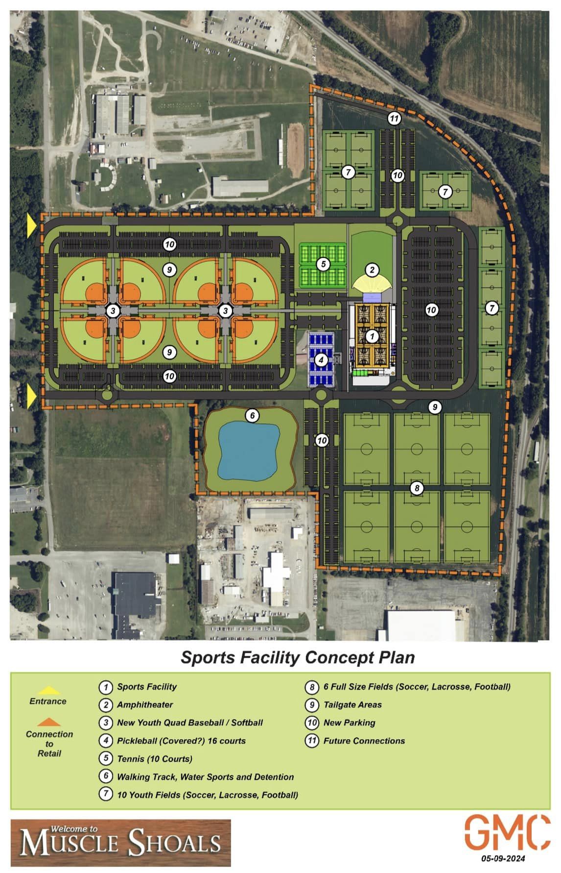 Muscle Shoals unveils plans for athletic/event center - 256 Today