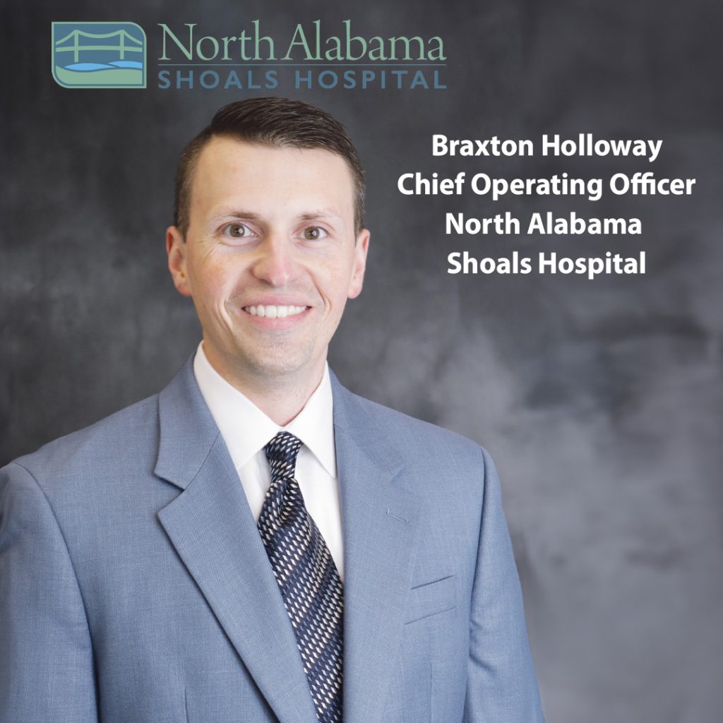 North Alabama Shoals Hospital makes Holloway permanent COO - 256 Today