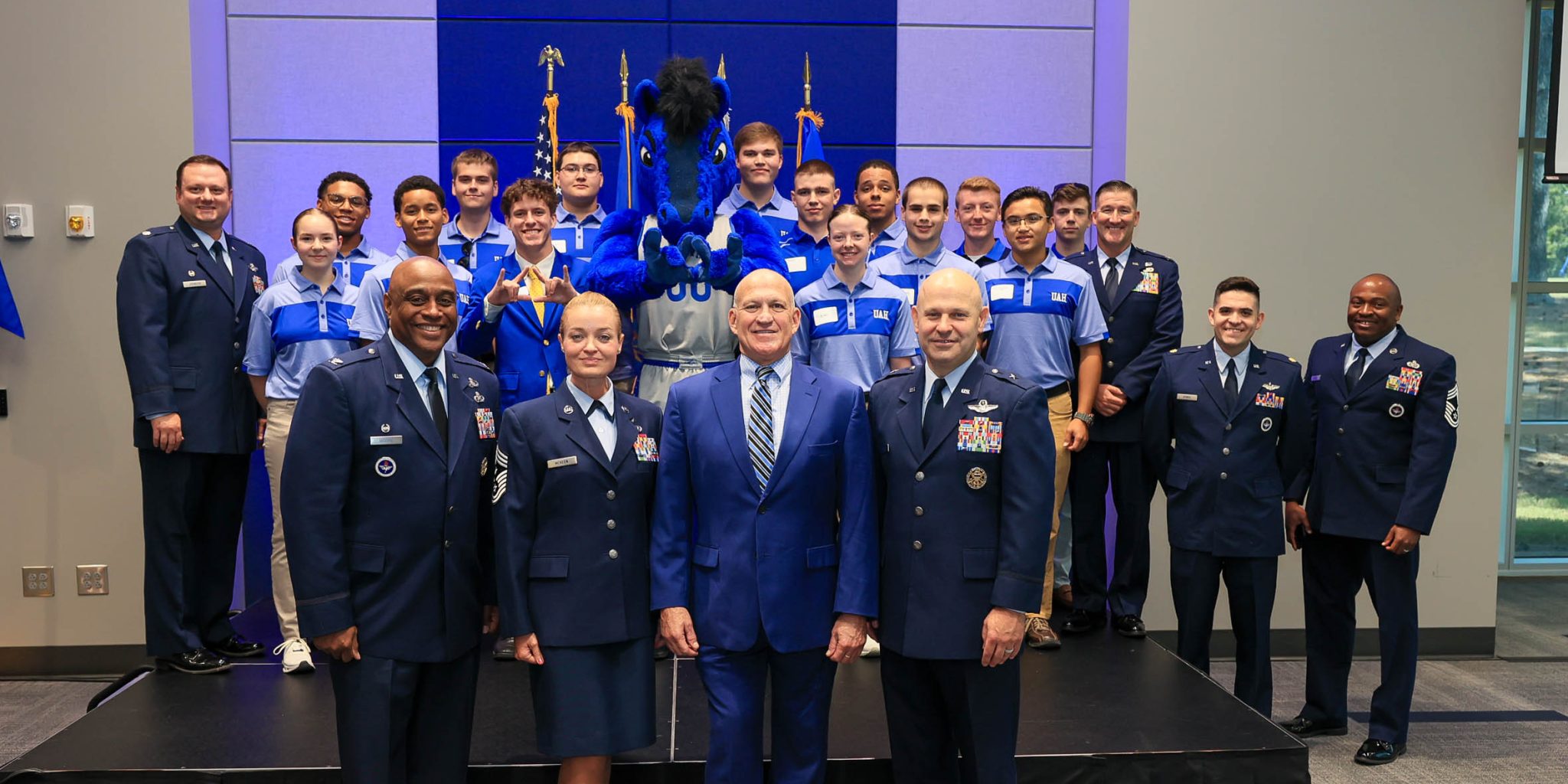 UAH activates nation's first joint Air Force-Space Force ROTC program ...