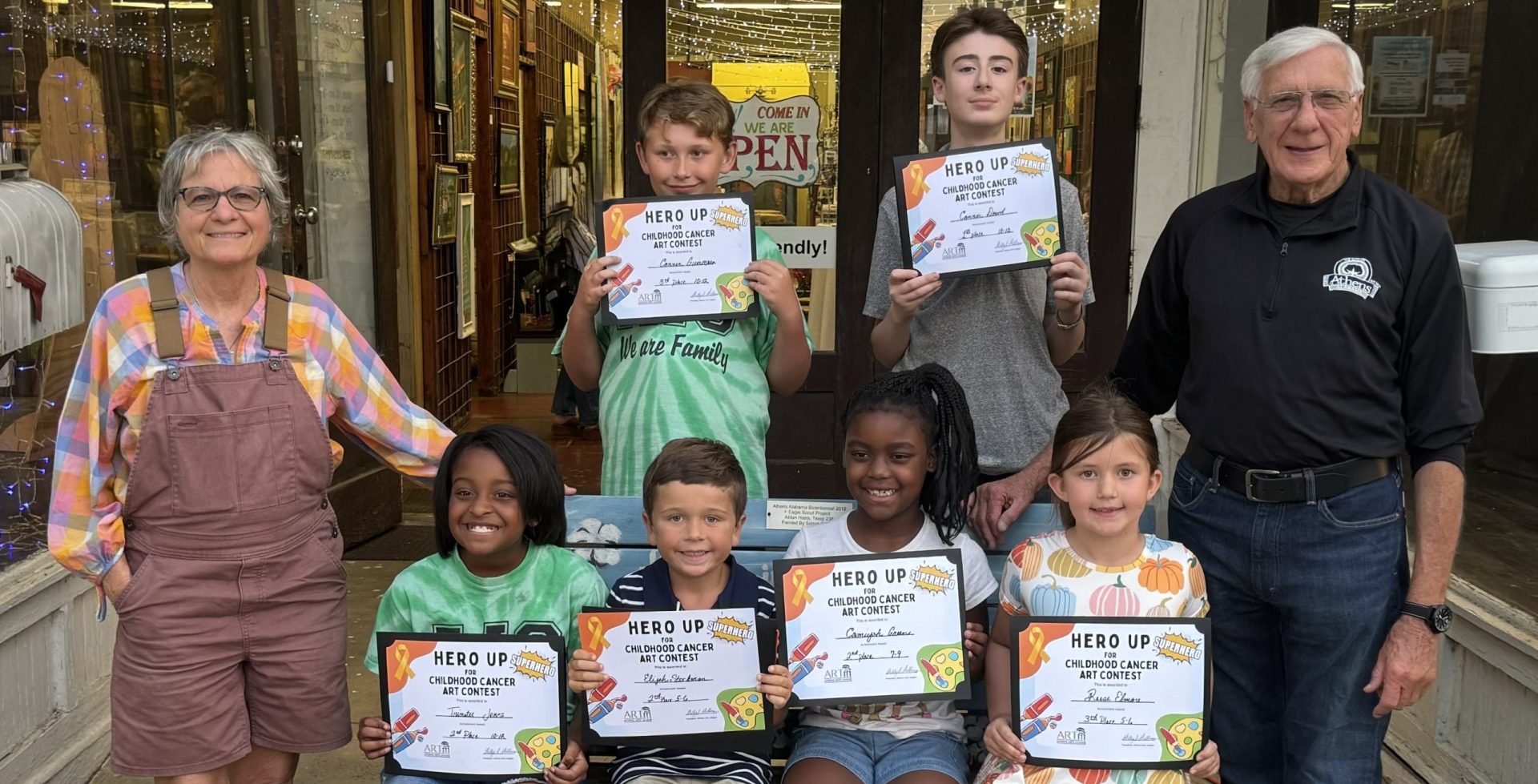 Hero Up! Art Contest winners receive prizes, raise funds for St. Jude ...