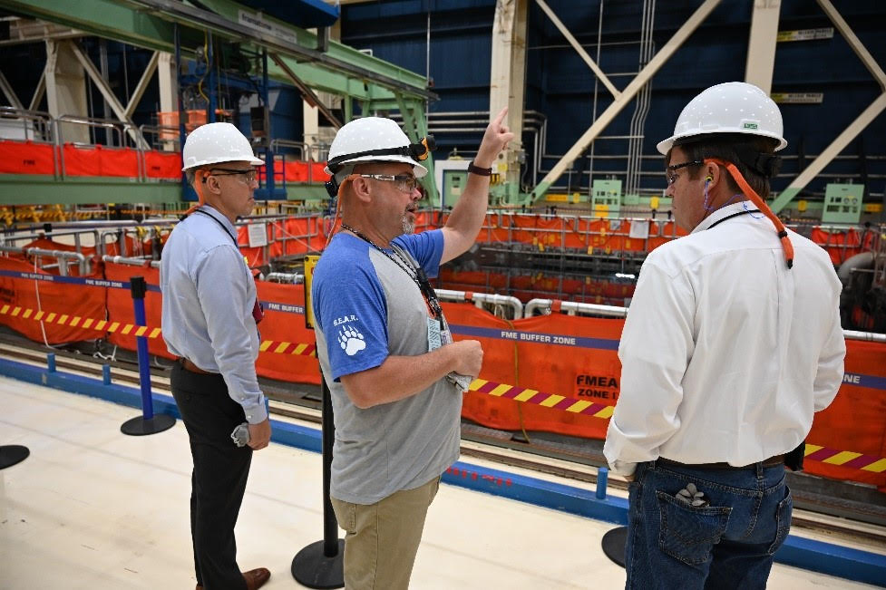 Strong visits TVA sites across North Alabama, observes importance of ...