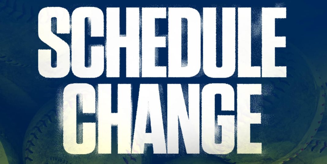 Changes made to Rocket City Softball Showcase schedule - 256 Today