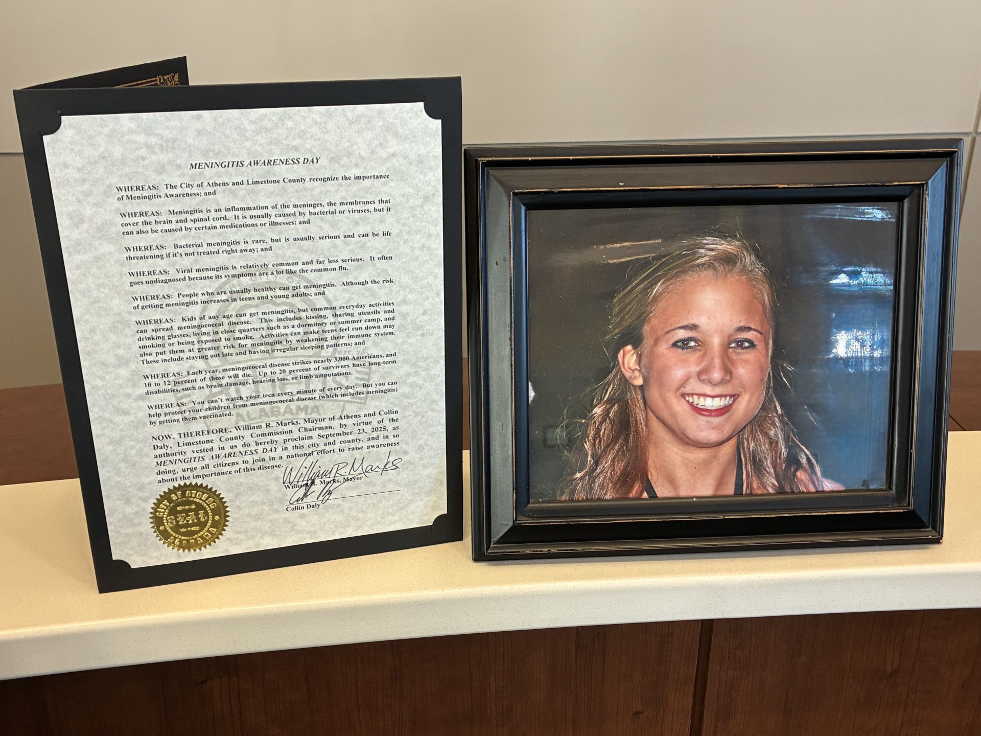 Athens, Limestone County Meningitis Awareness Day to commemorate ...