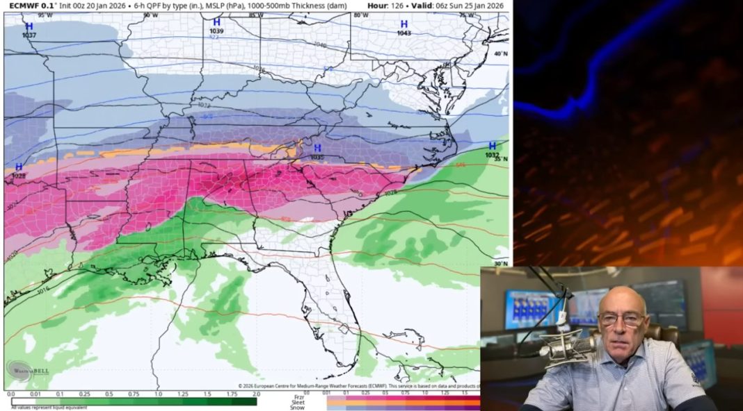 James Spann: High-impact winter storm weekend forecast - 256 Today